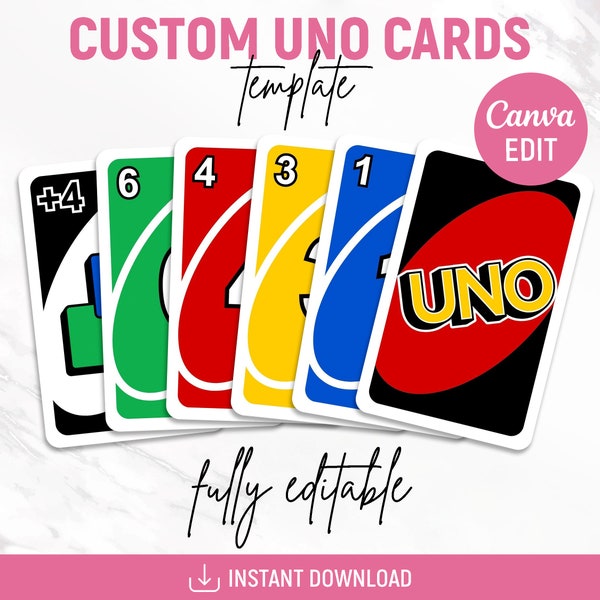 Uno Cards - Etsy