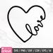 Love Svg Bundle, Love Word Svg, Love Clipart, Love Heart Svg, Heart Svg ...