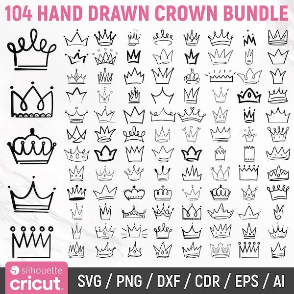 Crown Svg - Etsy