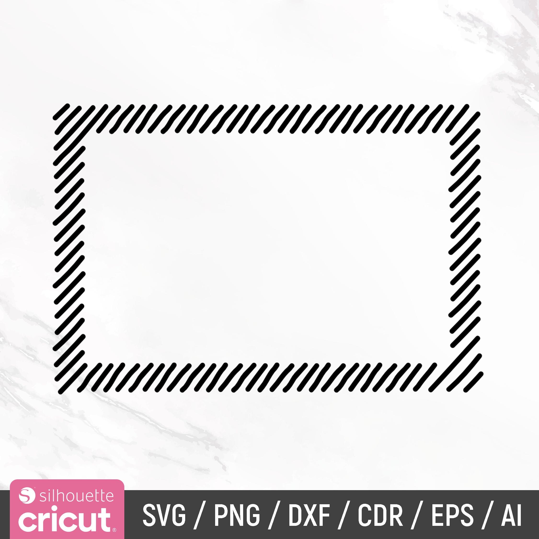 Rectangle Frame Svg Bundle, Vintage Frame Svg, Rectangle Svg, Geometric ...