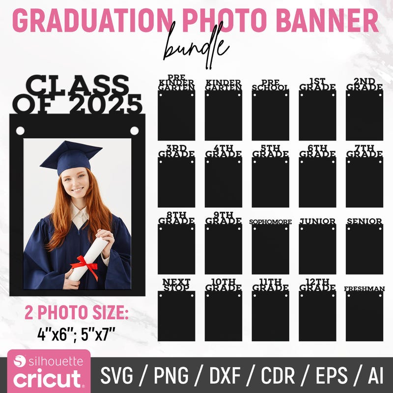 Graduation Banner Svg - Etsy