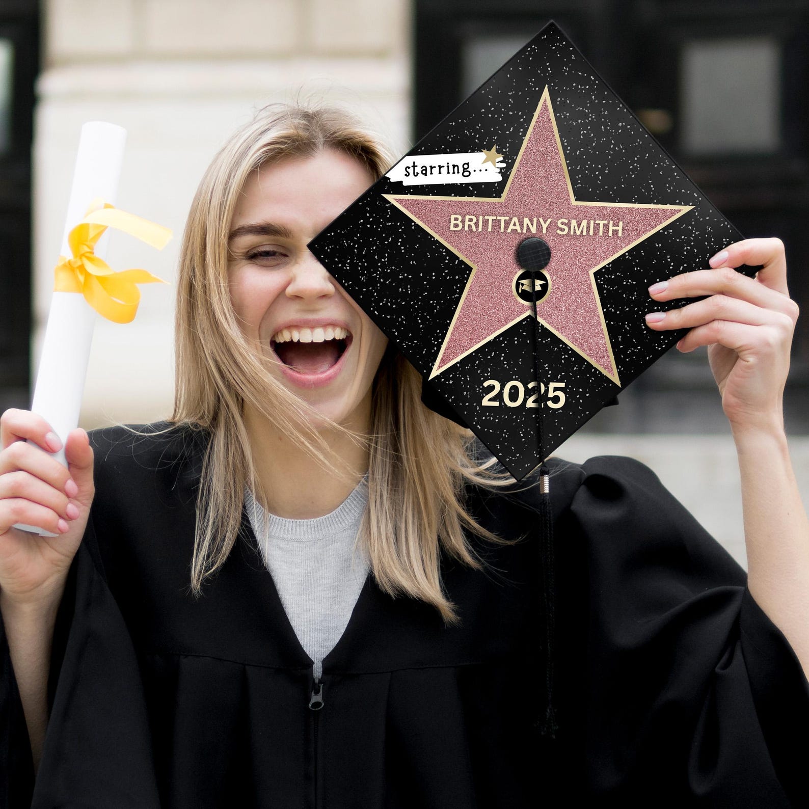 Personalized Graduation Cap Topper, Custom Grad Cap Topper, Class of ...