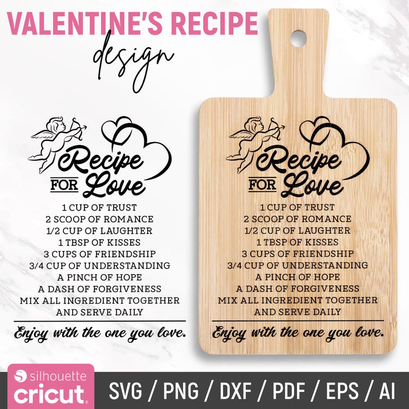 Recipe for Love - Etsy