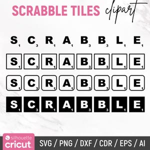 Scrabble Tiles Svg, Alphabet Letter Tiles, Scrabble Tiles Cut Files ...
