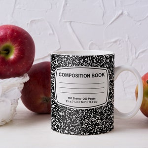 Composition Book Label Svg, Composition Notebook Labels, Composition ...