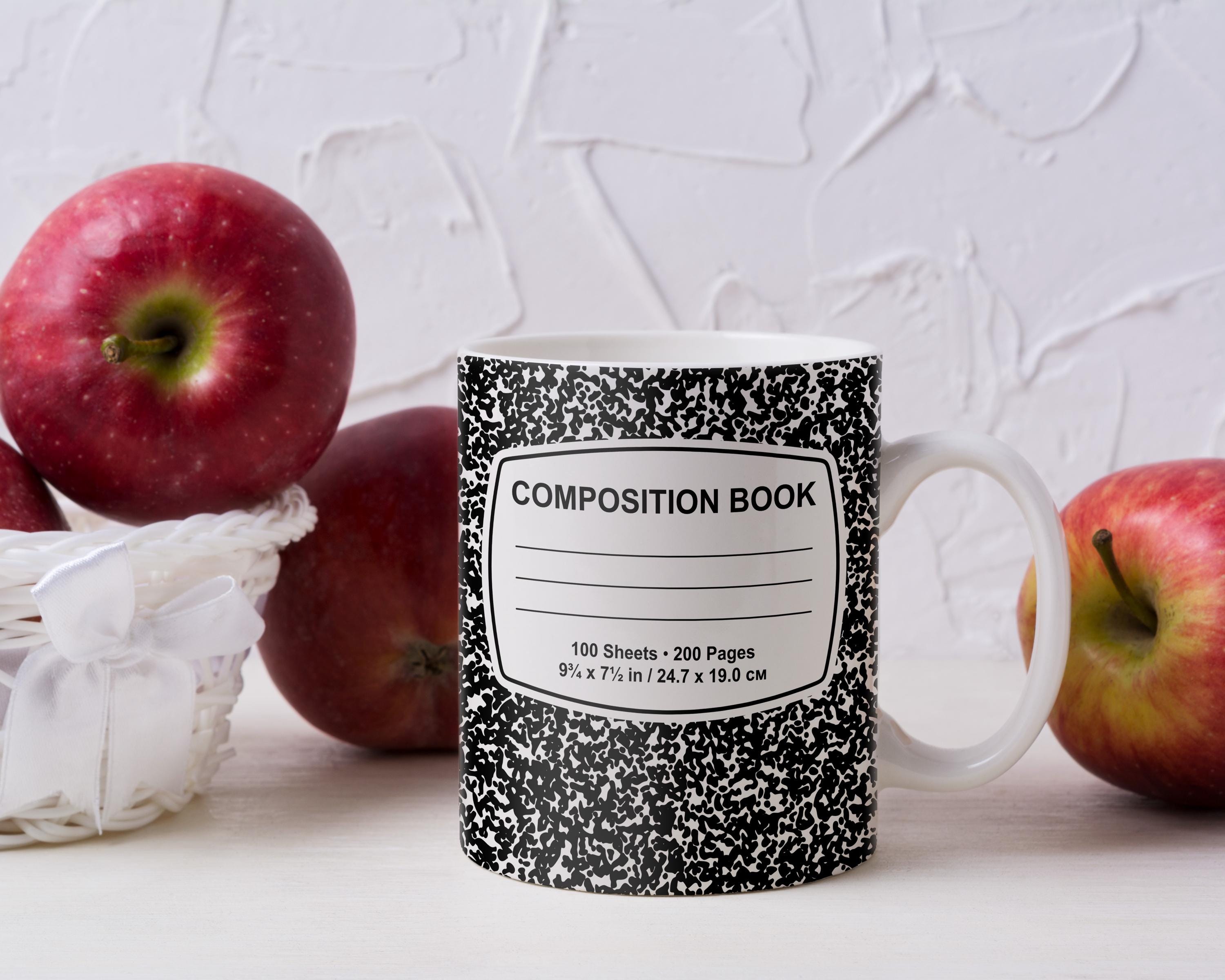 Composition Book Label Svg Bundle, Composition Notebook Labels ...