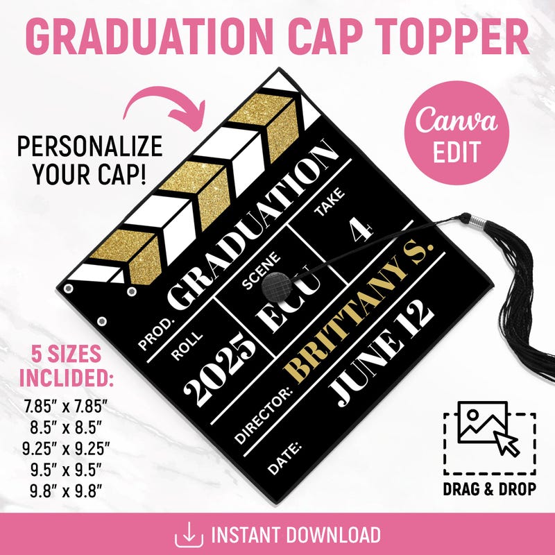 Graduation Cap Theater - Etsy UK