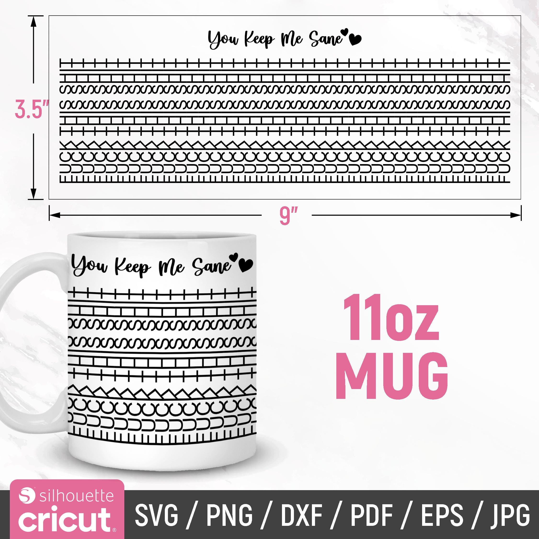 Fuck This Shit Funny Mug 11oz Wrap Svg Png, Hidden Funny Message Mug ...
