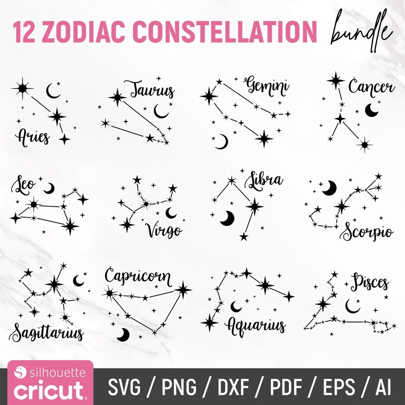 Constellation Svg - Etsy
