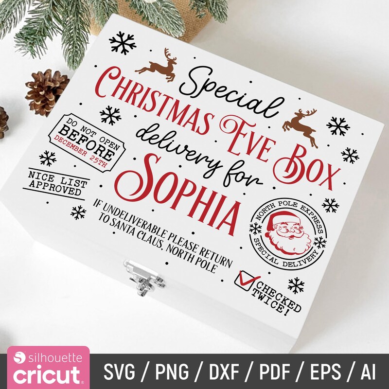 8x8x4 Box Template - Etsy