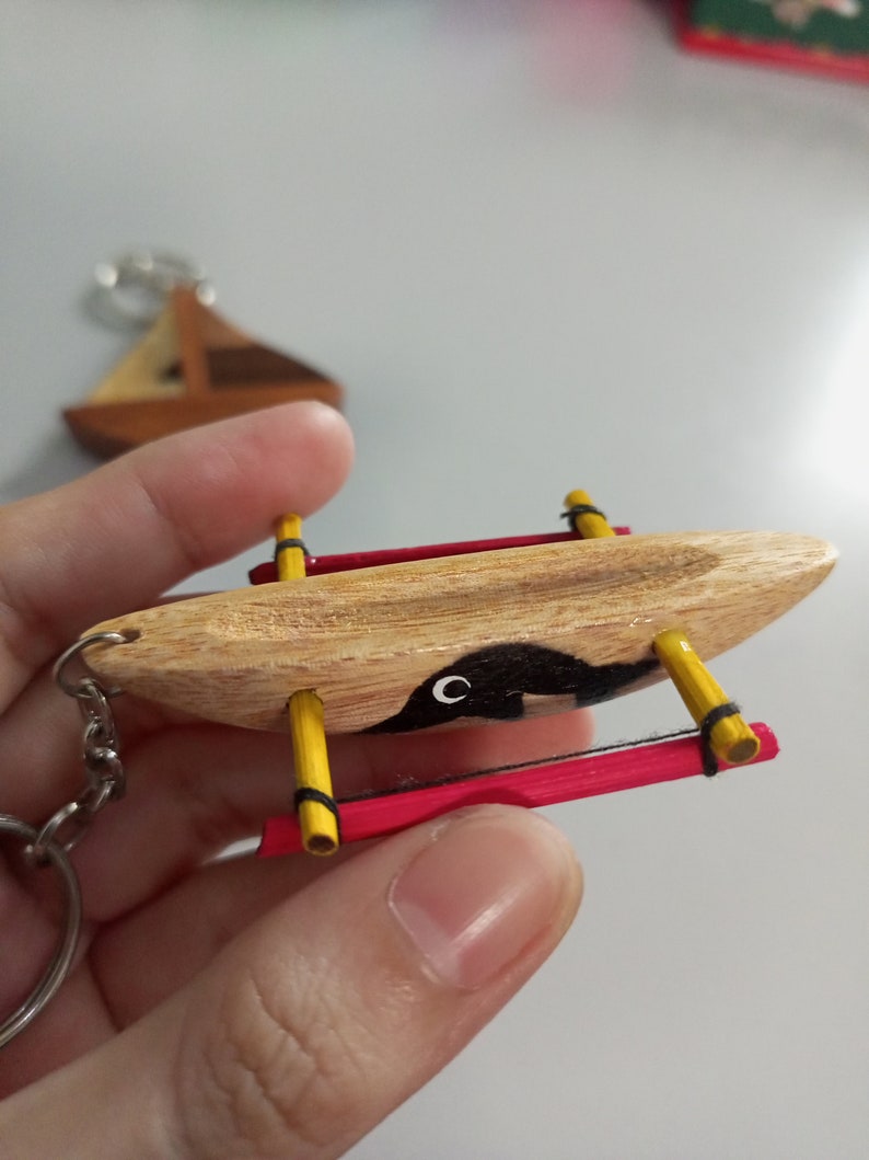 Handcarved Wooden Mini Filipino Keychain Made in Philippines - Etsy