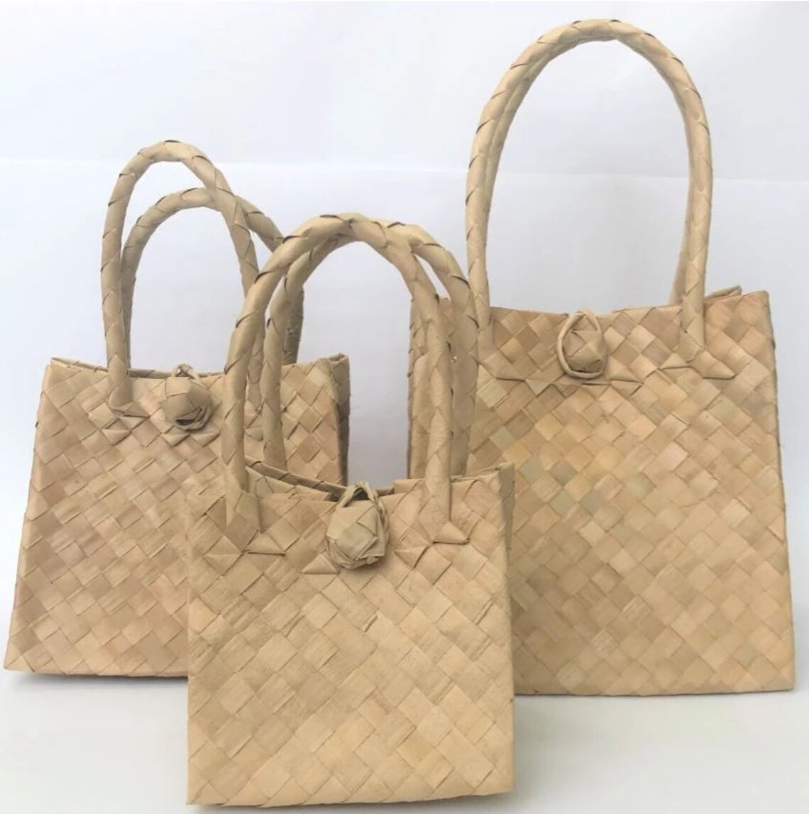 Eco Friendly Banig Bags, Palm Leaf Bags, Sustainable Favor Bags, Buri ...
