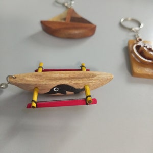 Handcarved Wooden Mini Filipino Keychain Made in Philippines - Etsy