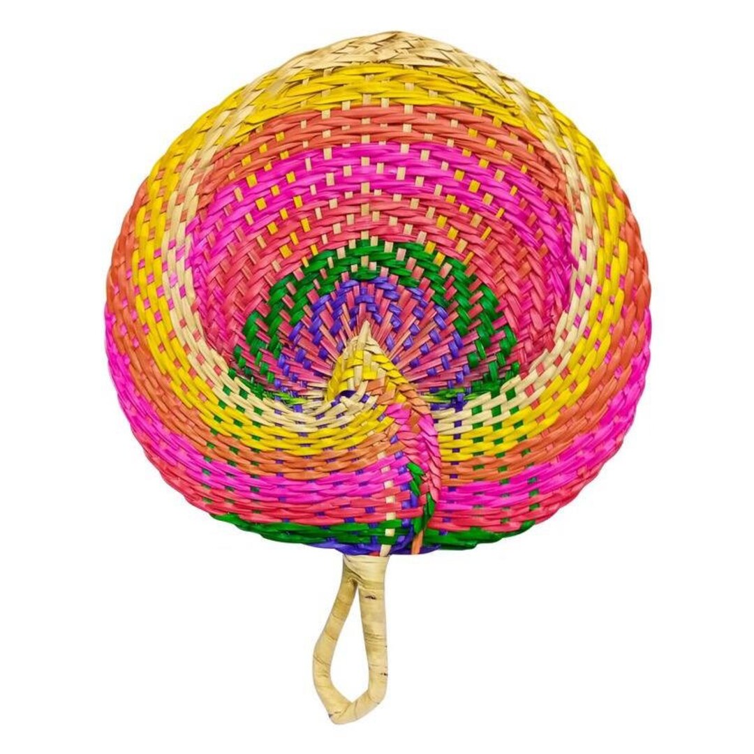 Colorful Wedding Fans, Vintage Fans, Handheld Fans, Straw Fan, Raffia ...