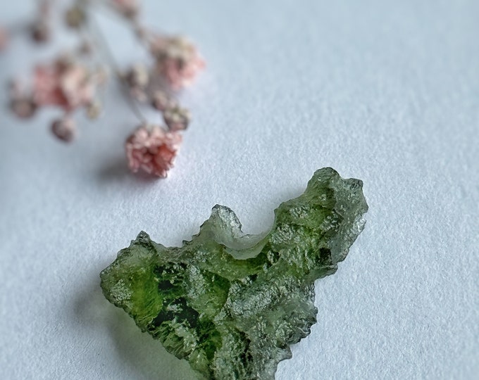 Moldavite, Moldavite From Besednice, Rough Moldavite 1,7 G, Genuine ...