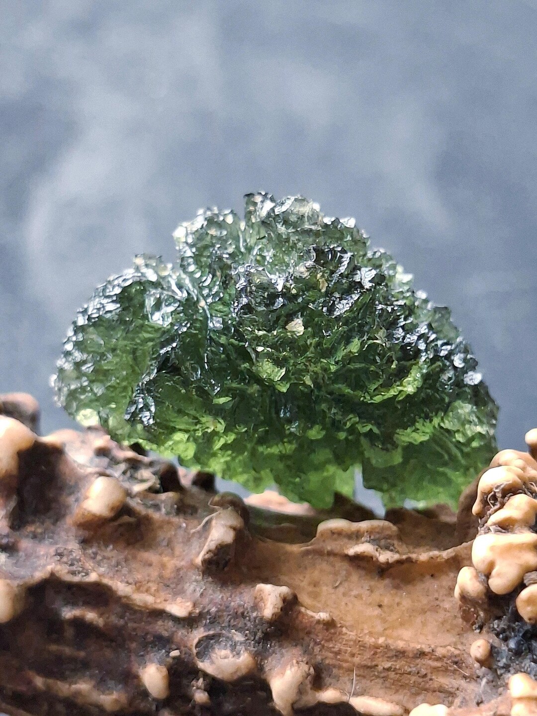 6.94g Moldavite Crystal: Genuine Green Meteorite Talisman - Etsy