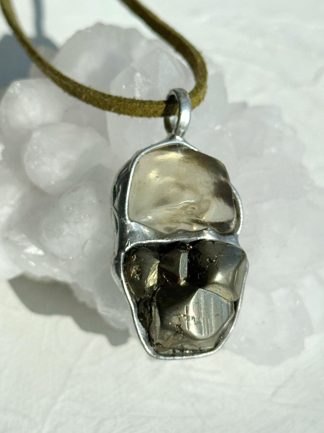 LDG, Libyan Desert Hlass, Pyrite, Meteorite Necklace, Moldavite ...