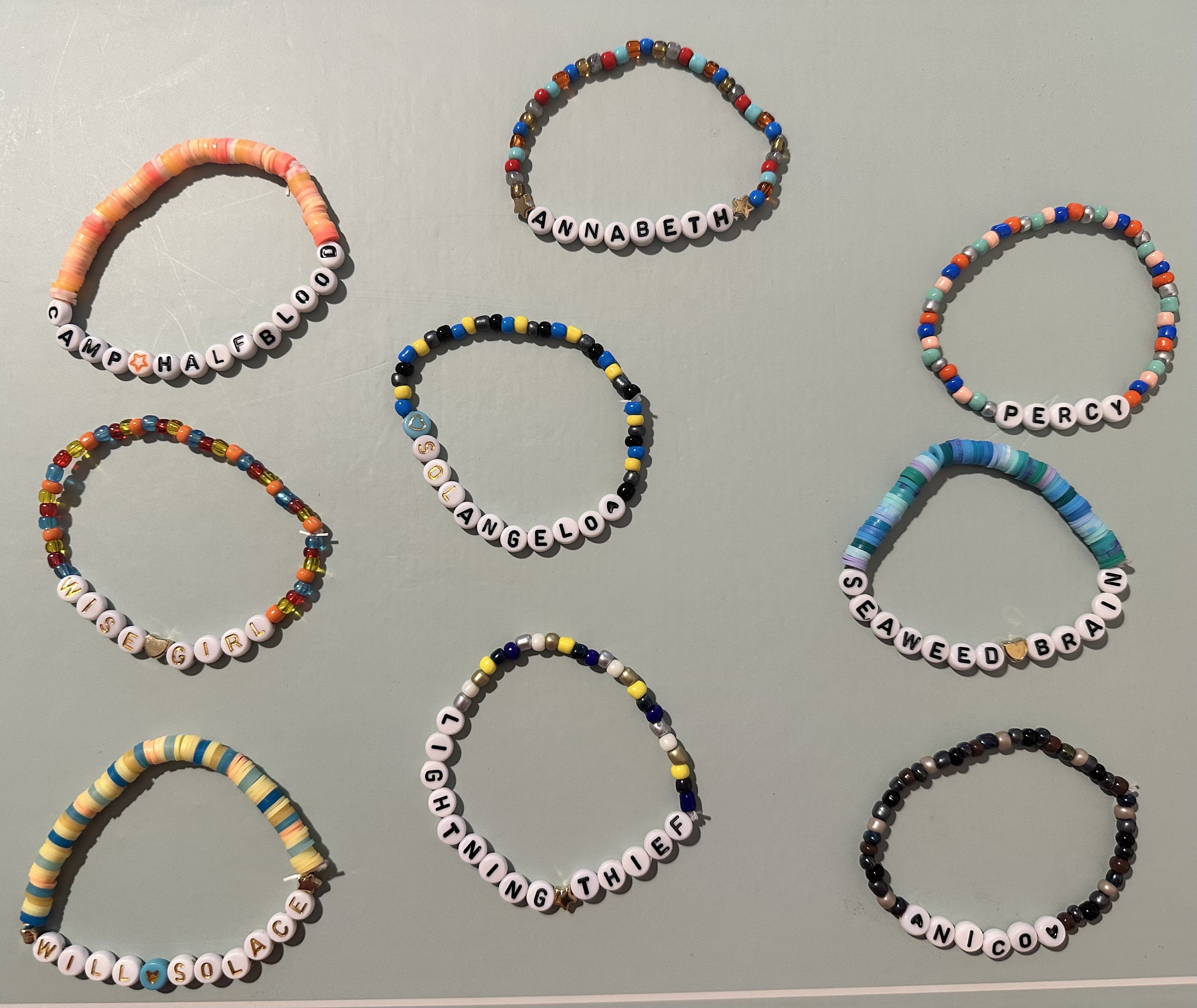 Percy Jackson Friendship Bracelets - Etsy
