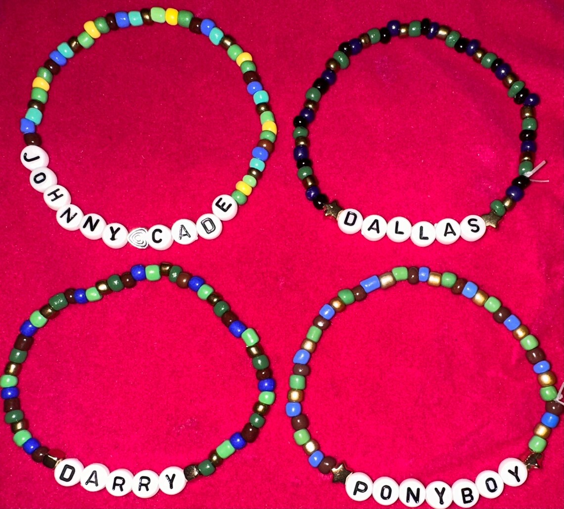 The Outsiders Friendship Bracelets - Etsy