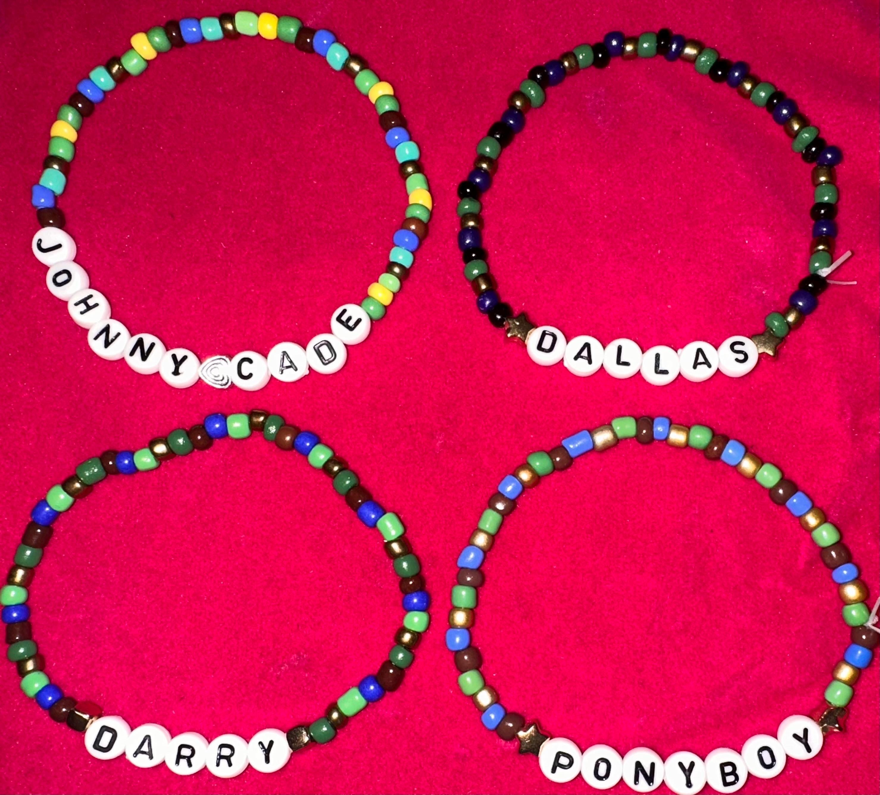 The Outsiders Friendship Bracelets - Etsy