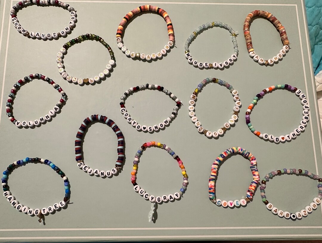 Ballad of Songbirds and Snakes Friendship Bracelets - Etsy