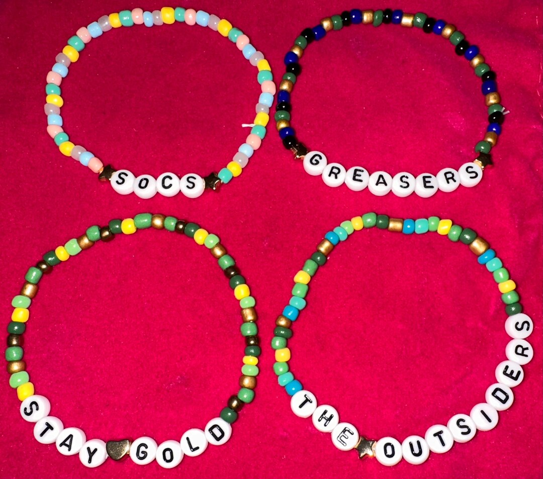 The Outsiders Friendship Bracelets - Etsy
