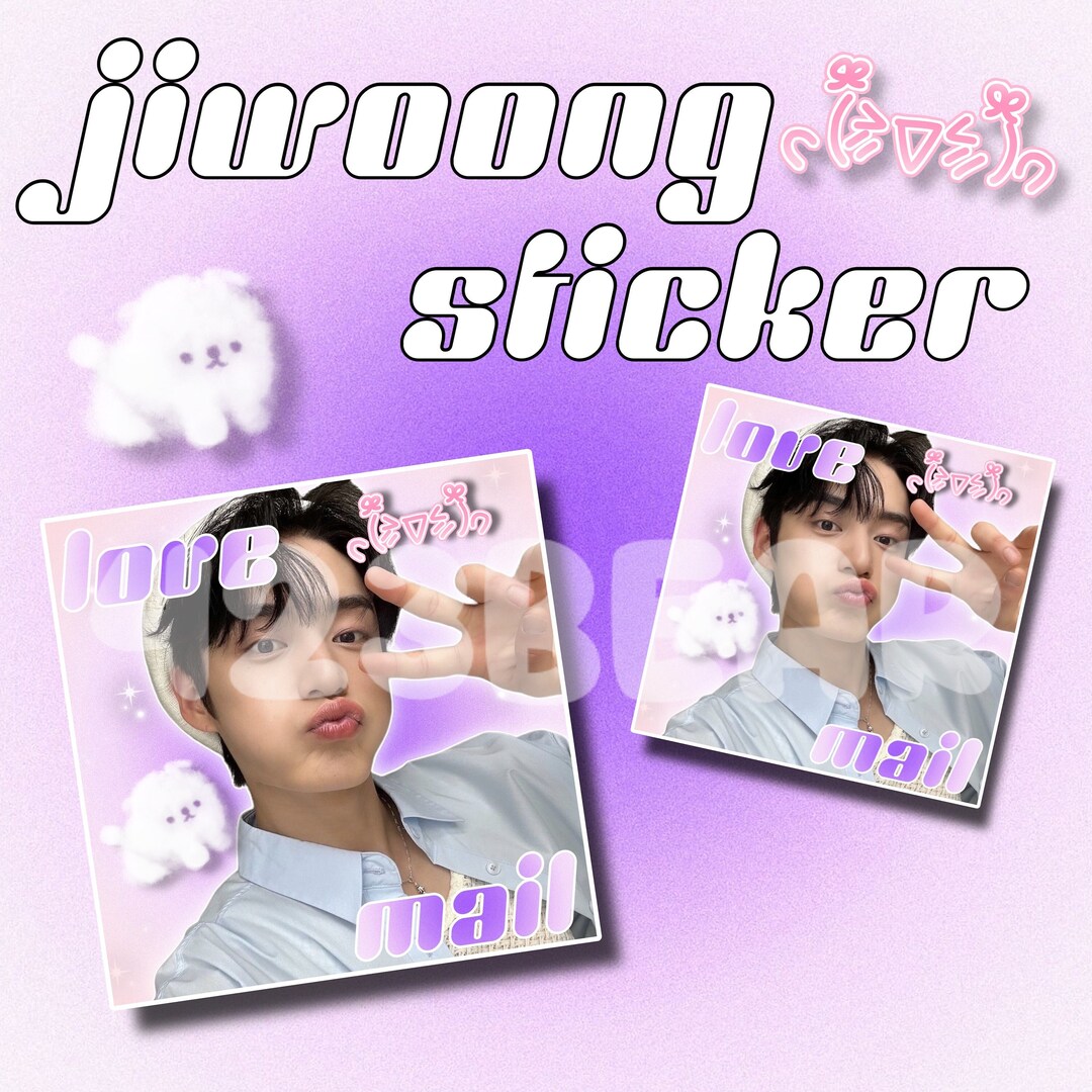 ౨ৎ Jiwoong Love Mail Sticker ౨ৎ - Etsy