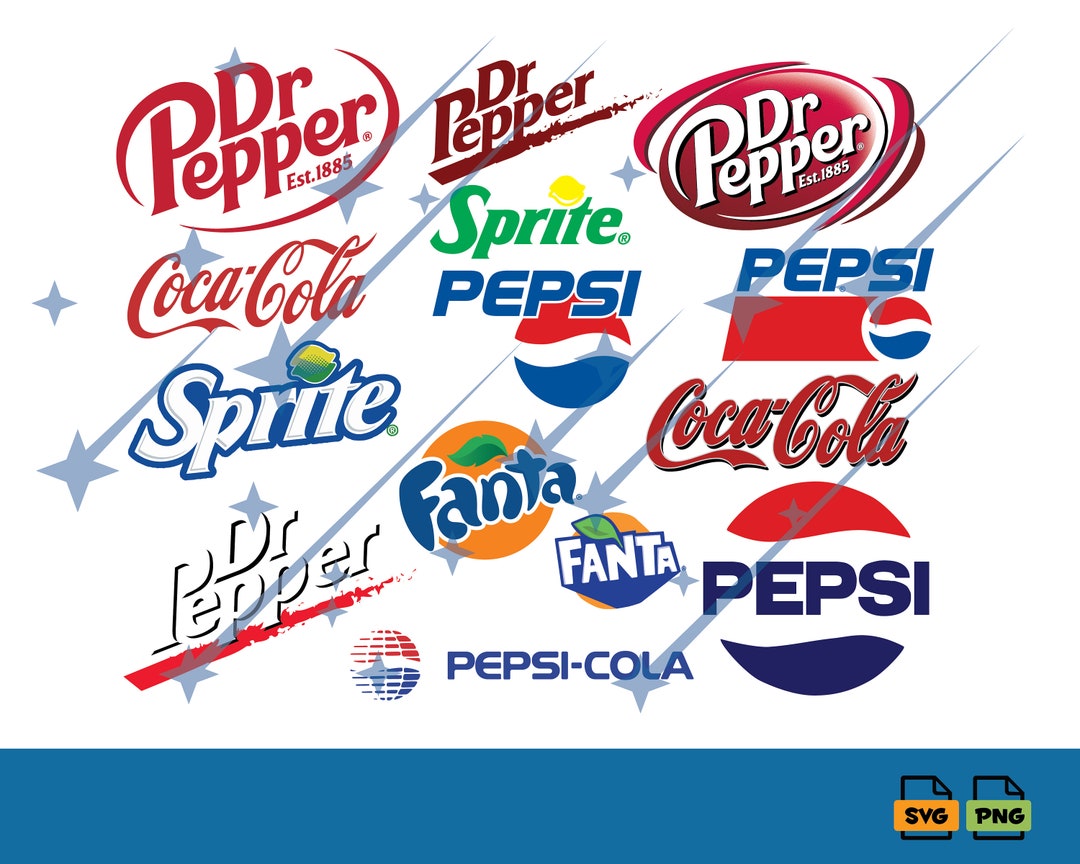 Pop Drinks SVG and PNG Formats Ready to Use for Canva and Cricut High ...
