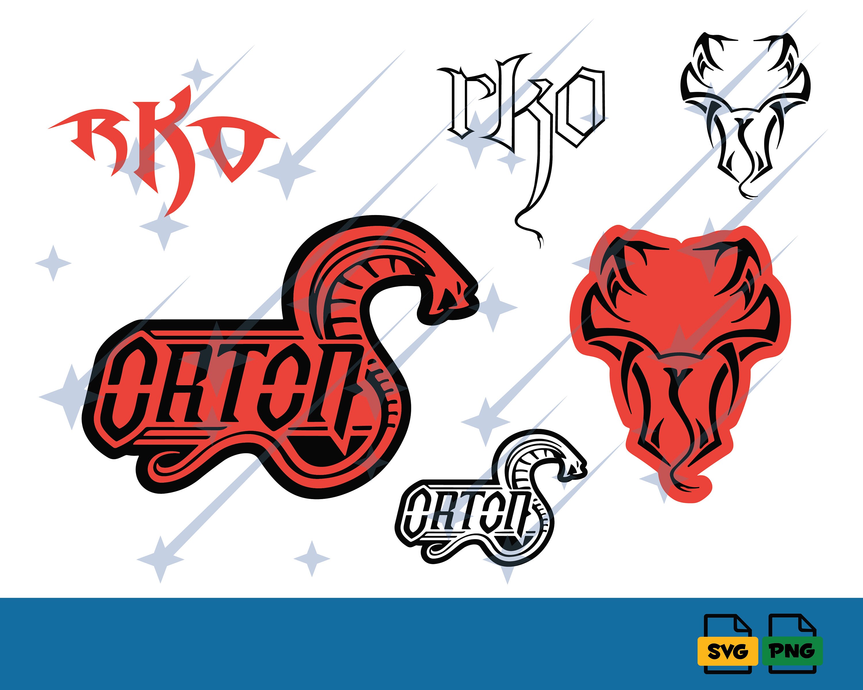 Randy Orton 3 SVG and PNG Formats Ready to Use for Cricut High ...