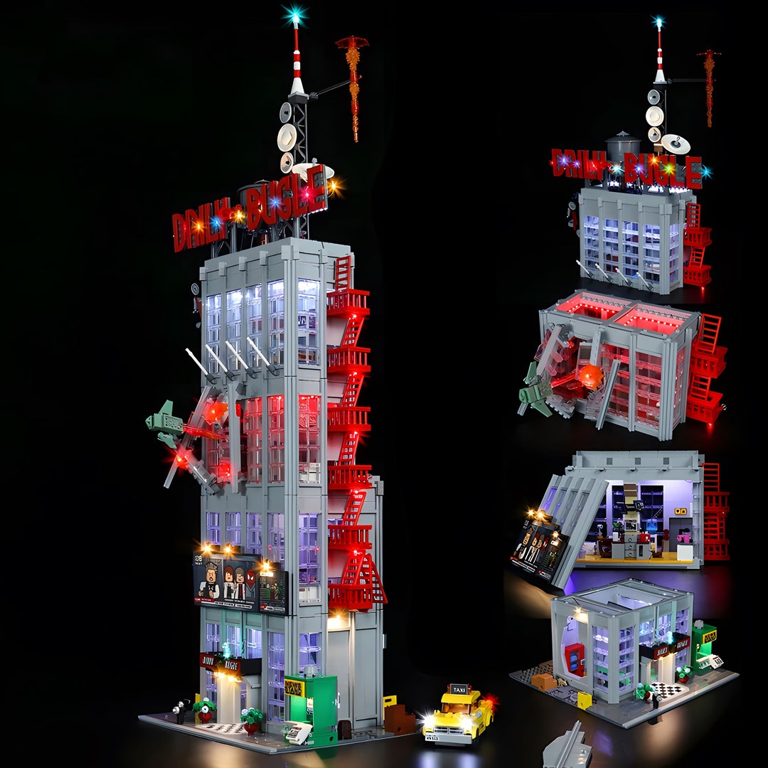 LED Light-kit for Lego© Model Daily Bugle 76178 by Illumibricks™ - Etsy