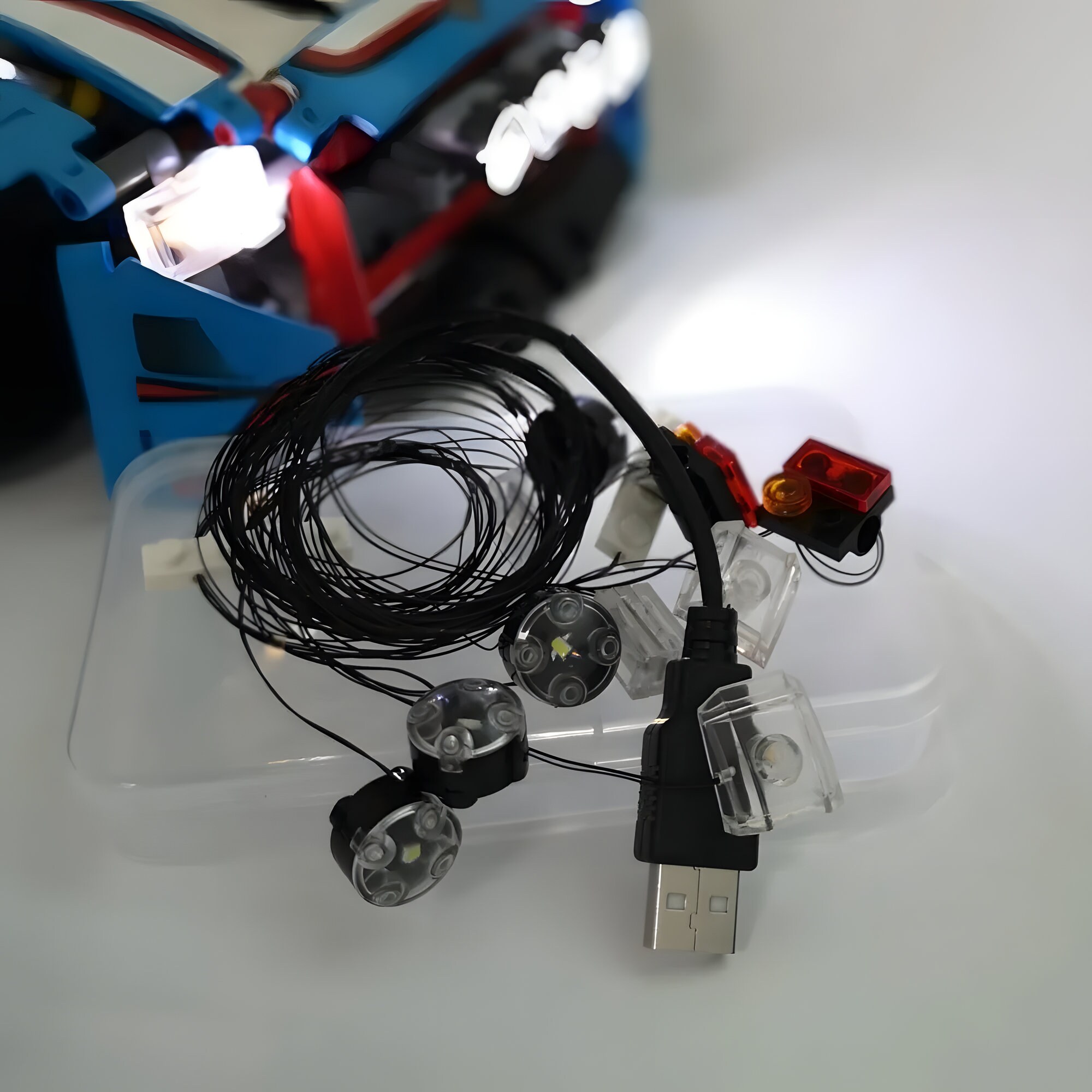 LED Light-kit for Lego© Model Rally Car 42077 by Illumibricks™ - Etsy
