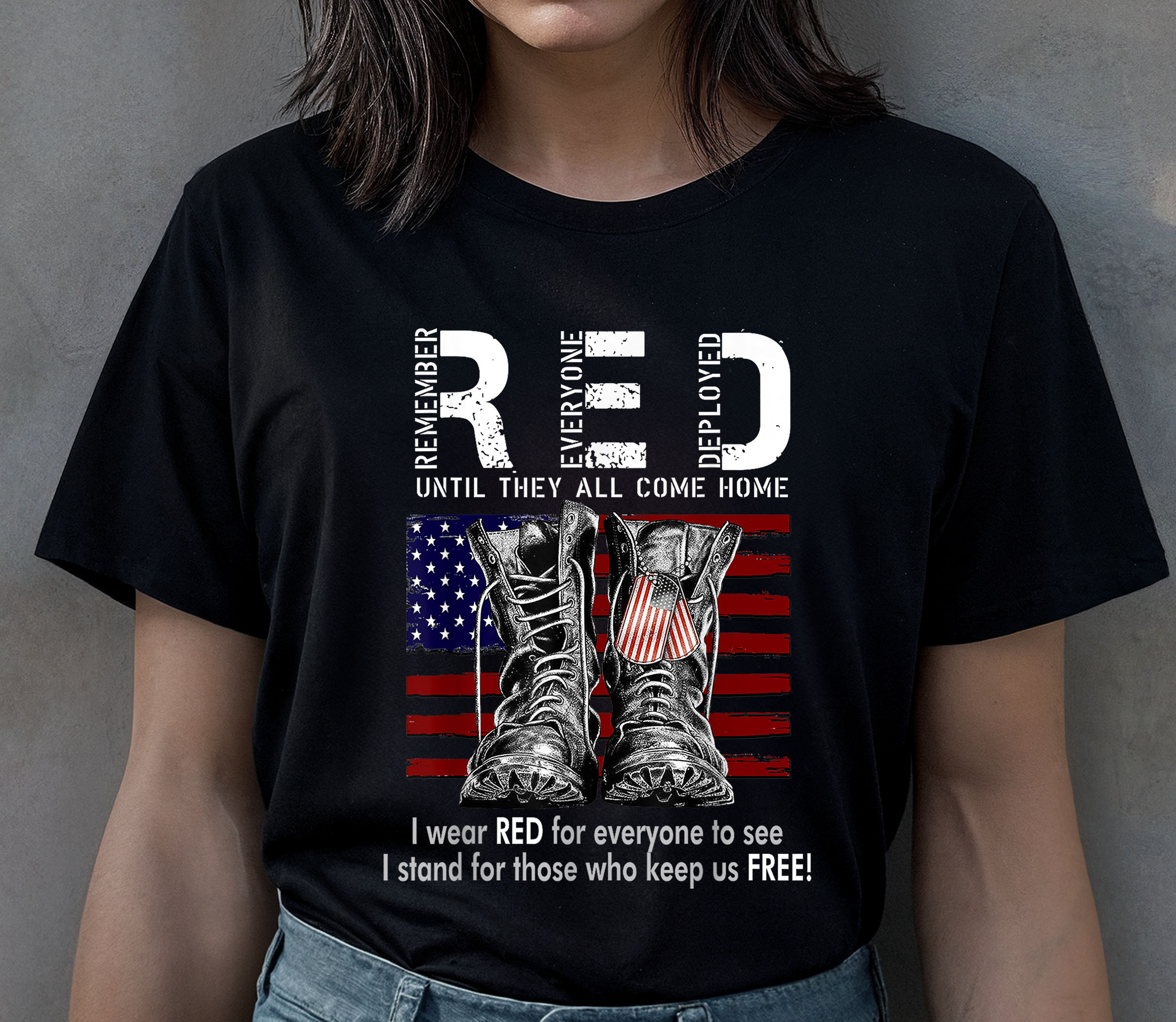 Remember Everyone Deployed PNG, RED Friday Military, RED Friday for My ...