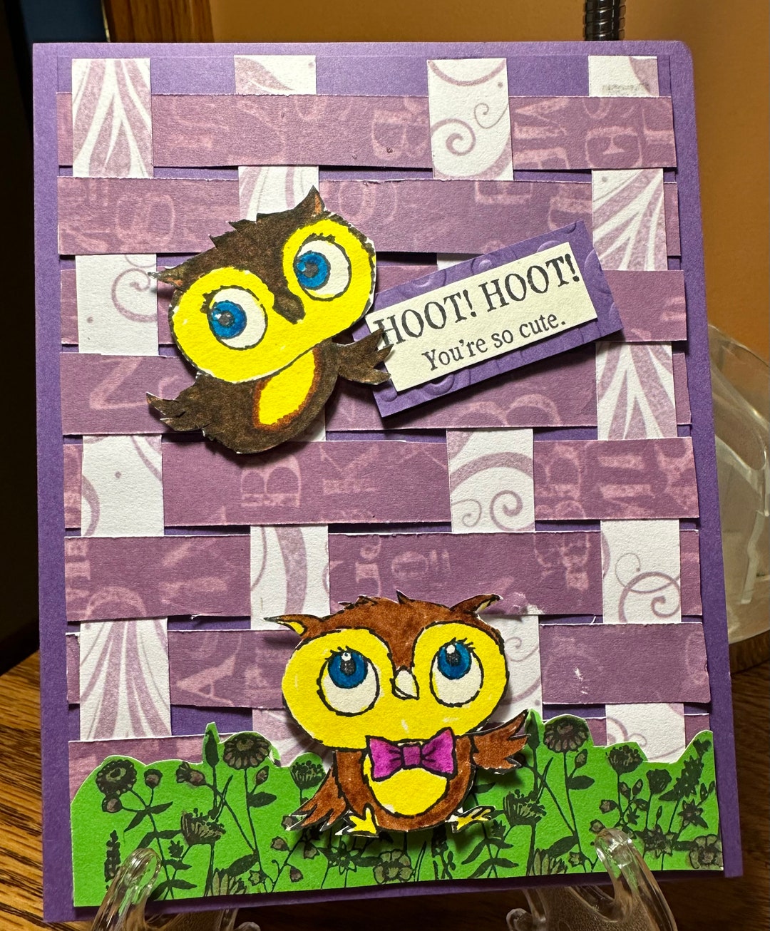 Hoot Hoot Owl Birthday Card - Etsy