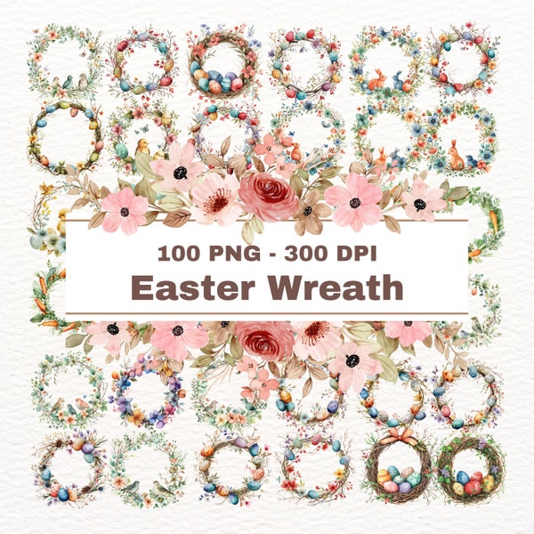 Easter Wreath - Etsy