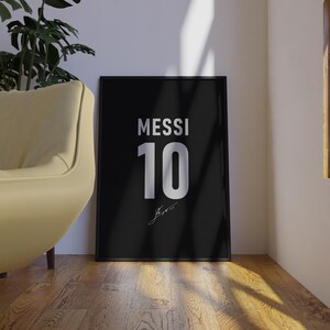 Lionel Messi Set of 3 Poster, Argentina Soccer Print, Soccer Gifts ...