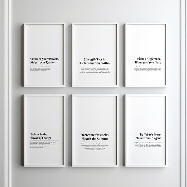 Motivational Poster - Etsy