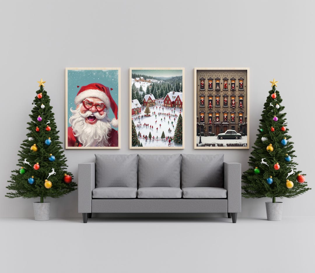 Printable Christmas Print, Christmas Poster,christmas Wall Decor ...