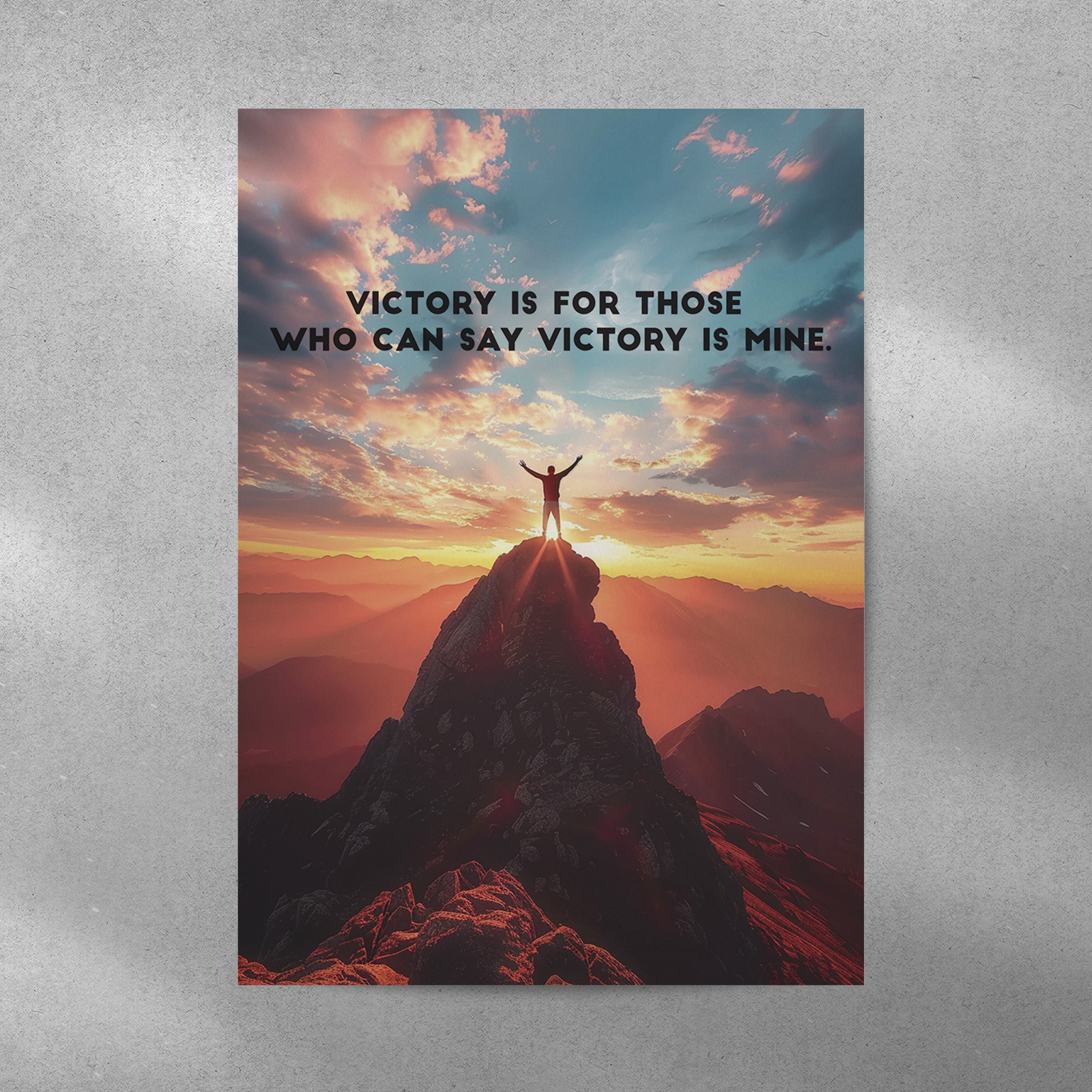 Printable Motivation Poster Set, 9 Motivational Posters, Inspirational ...