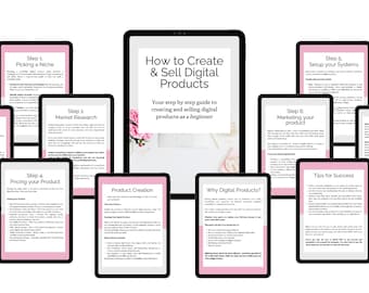 Beginners Guide to Selling Digital Products, Instant Download ...