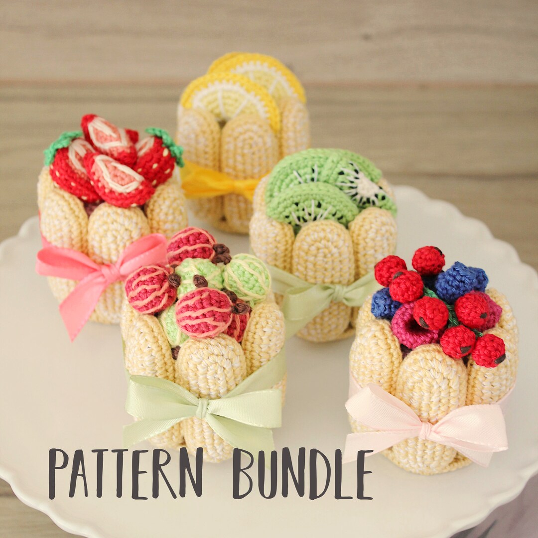 Charlotte Cakes Crochet Pattern Bundle [DIGITAL PATTERN ONLY] [food ...