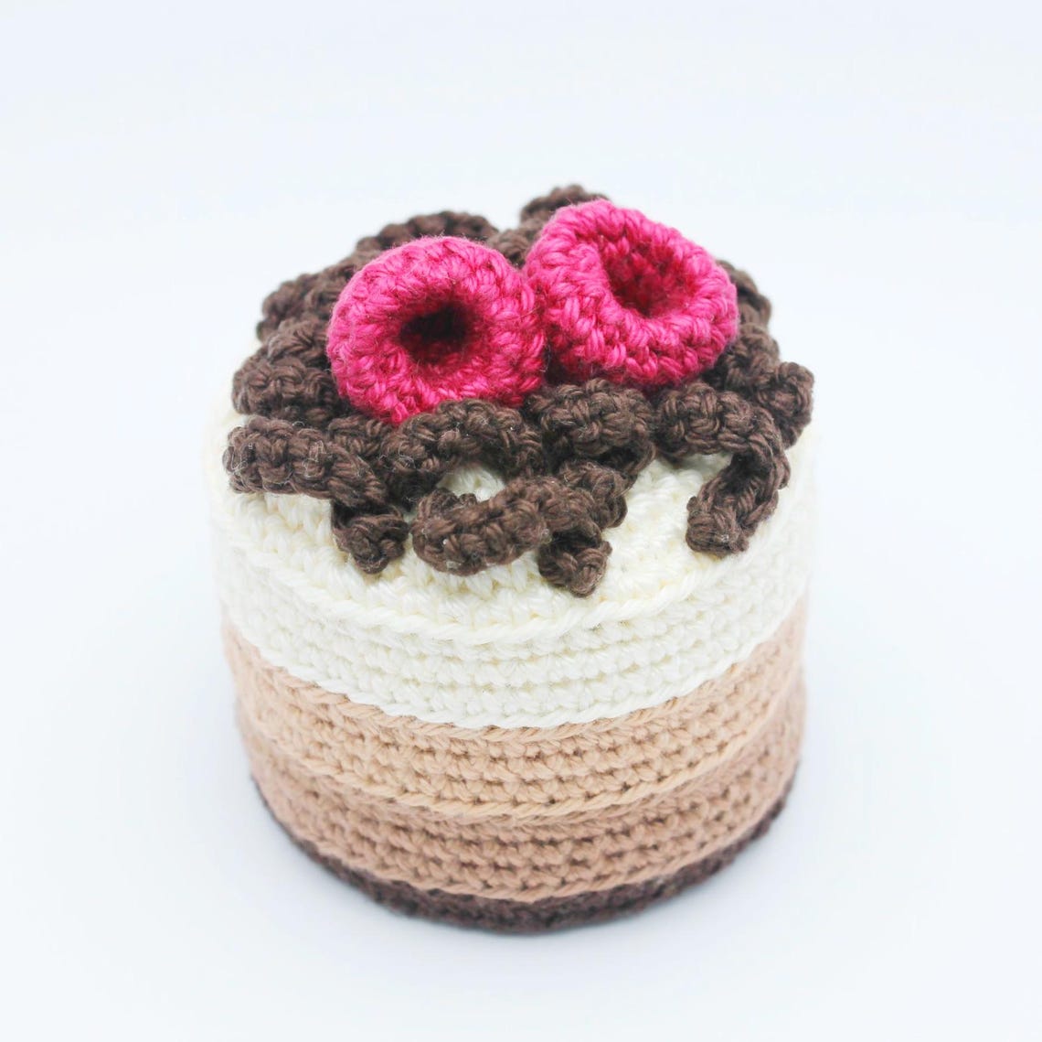 Nougat Mousse Cake Crochet Pattern [DIGITAL PATTERN ONLY] [food ...