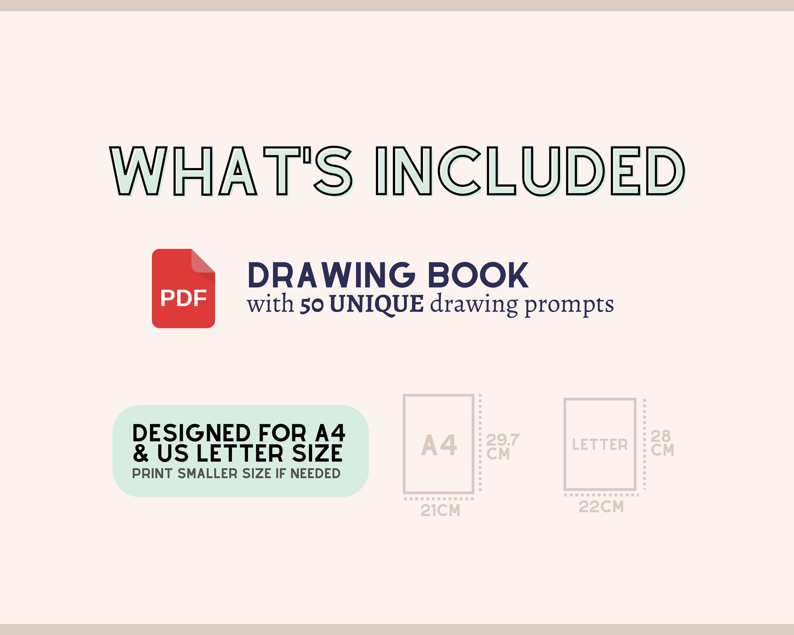 Art Medium Drawing Activity for Art Class Activity Drawing Practice Art ...
