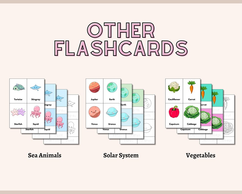 Fruits Flashcards for Kids Coloring Activity Handwriting Practice ...