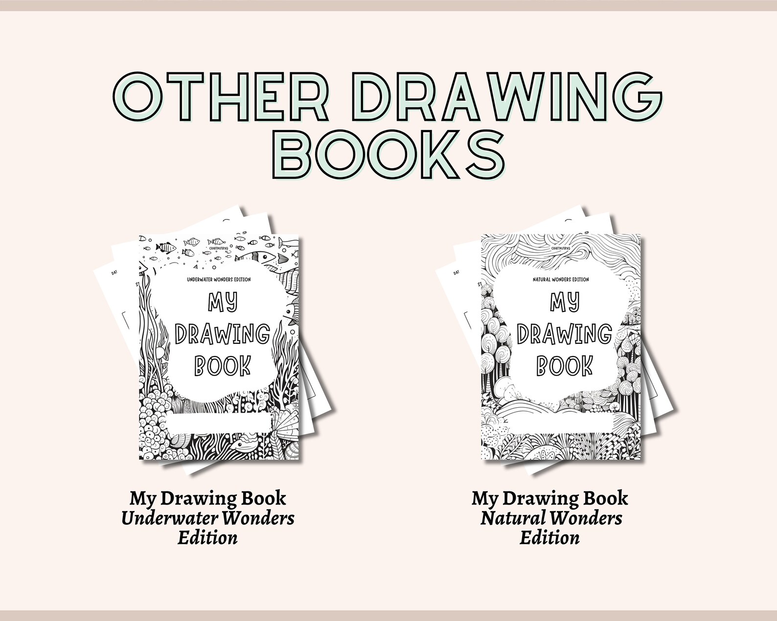 Printable Drawing Journal Kids Drawing Prompt Book Art Classroom ...