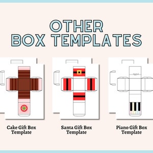 DIY Dice Printable Gift Box Template Kids Coloring Box Template Party ...