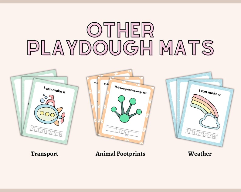 Shape Play Dough Activity for Kid Homeschool Resources Fine Motor ...