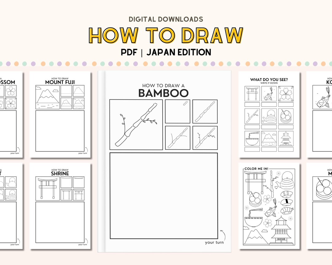 Art Teacher Resources Drawing Step by Step Learn to Draw Kids Drawing ...