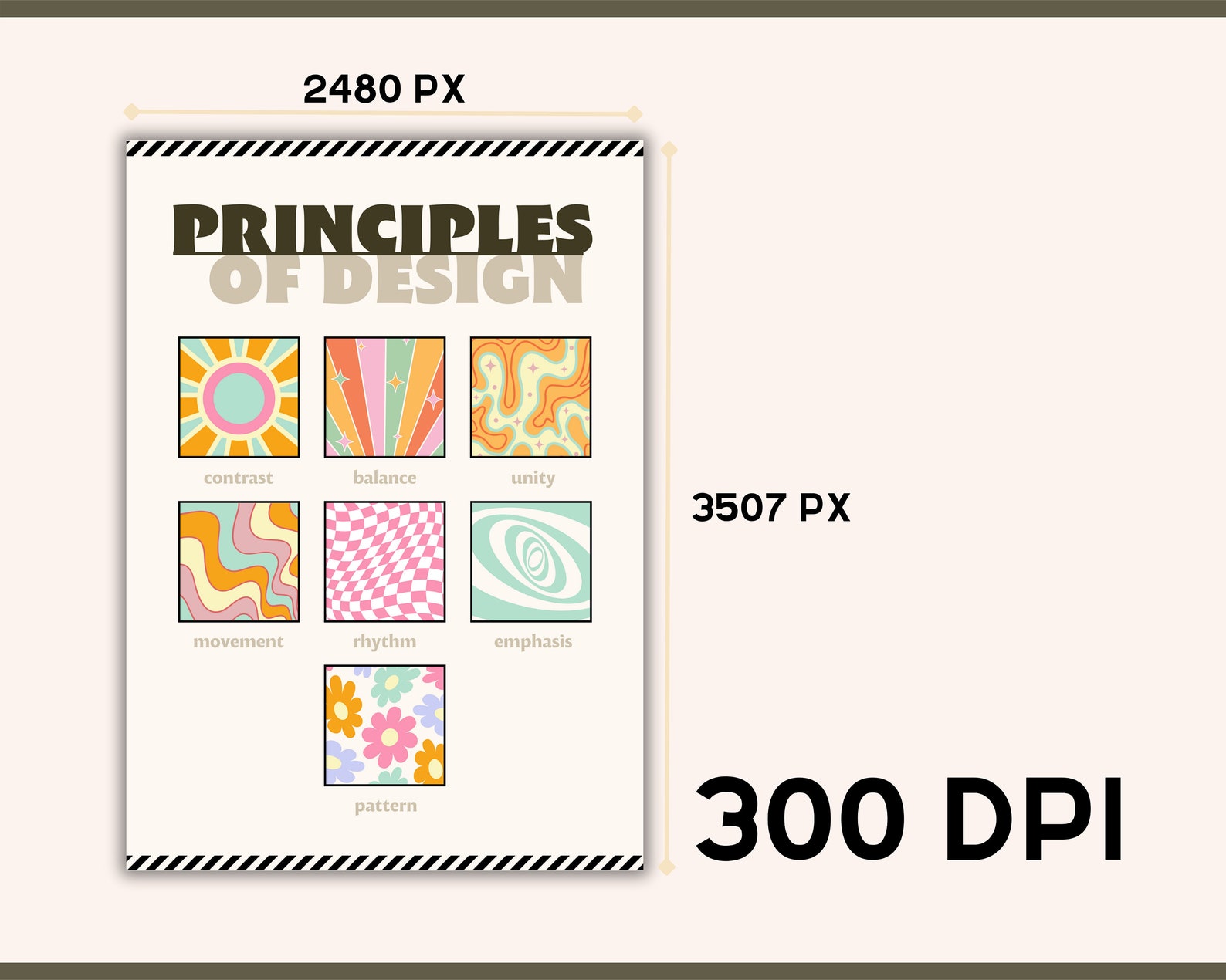Art Class Poster Elements of Art and Principles of Design Poster ...