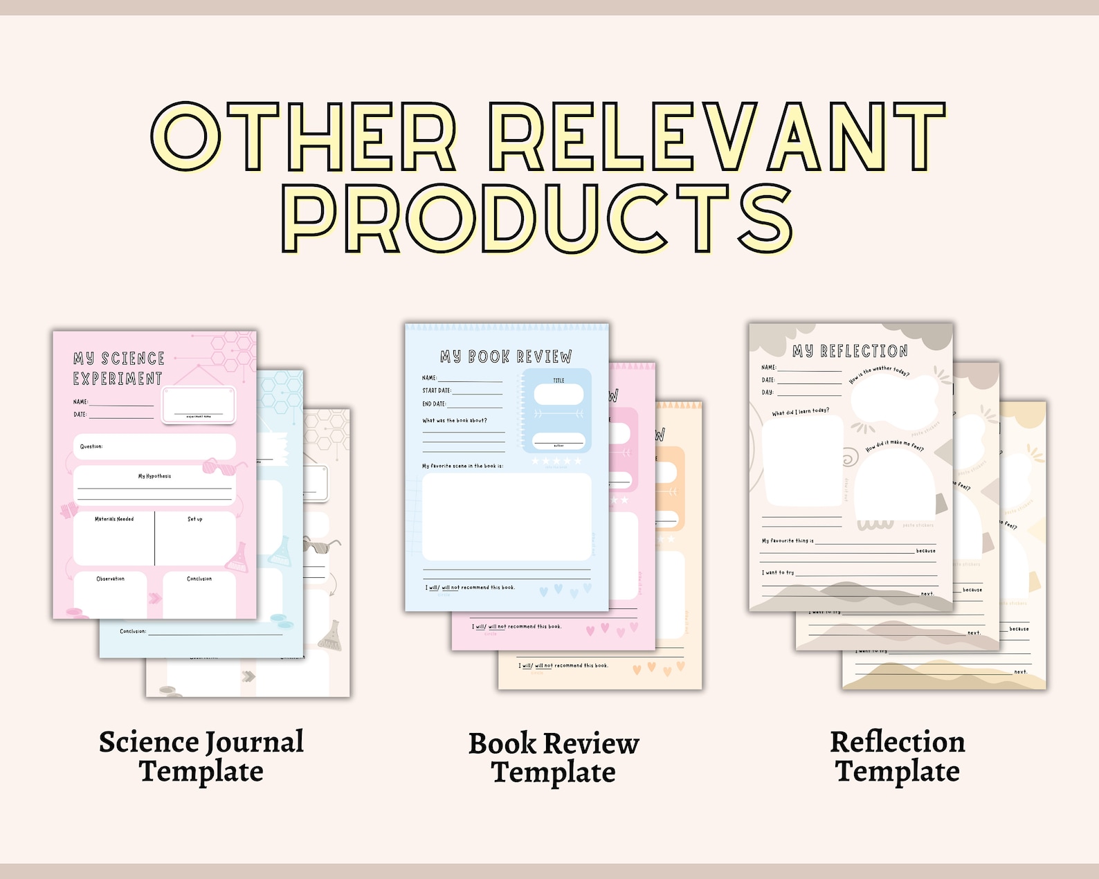 Kids Plant Journal Template Science Activity Plant Growing Journal Kid ...