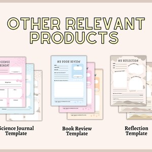 Kids Plant Journal Template Science Activity Plant Growing Journal Kid ...